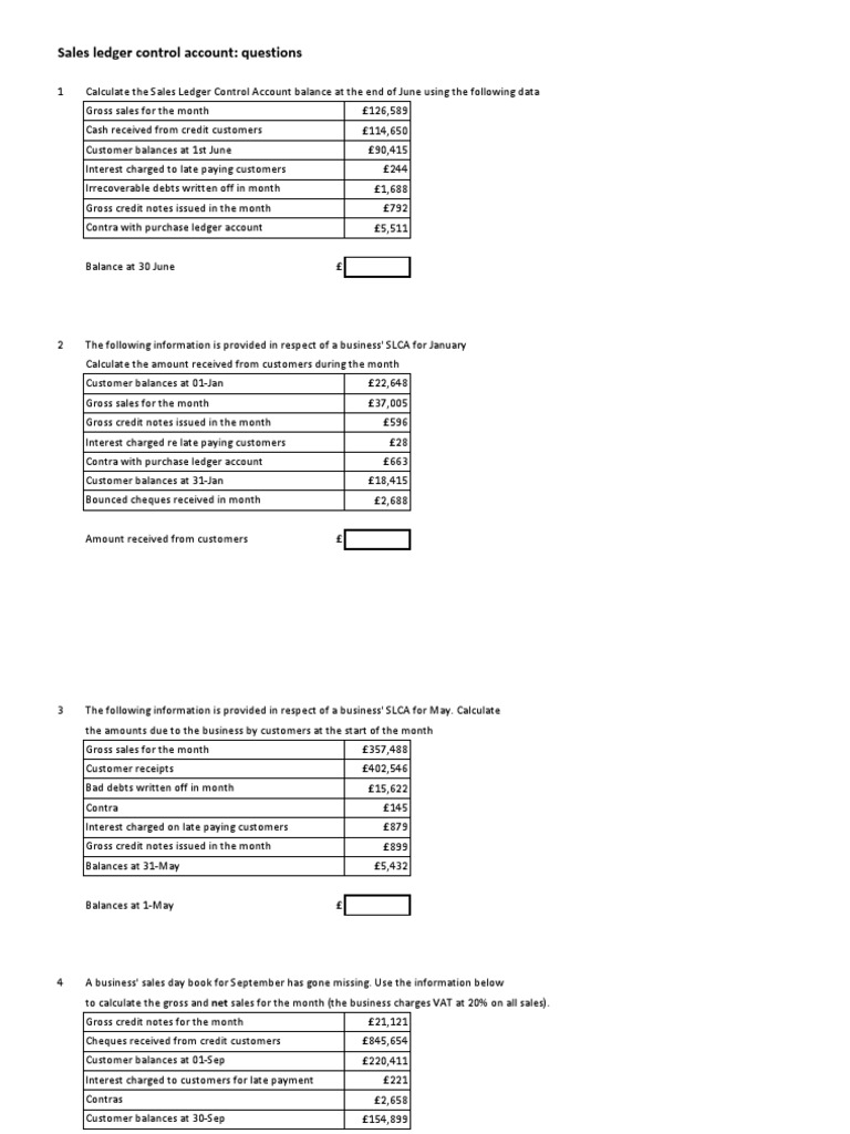 Slca Questions PDF | PDF | Debits And Credits | Accounting Slca Questions PDF | PDF | Debits And Credits | Accounting