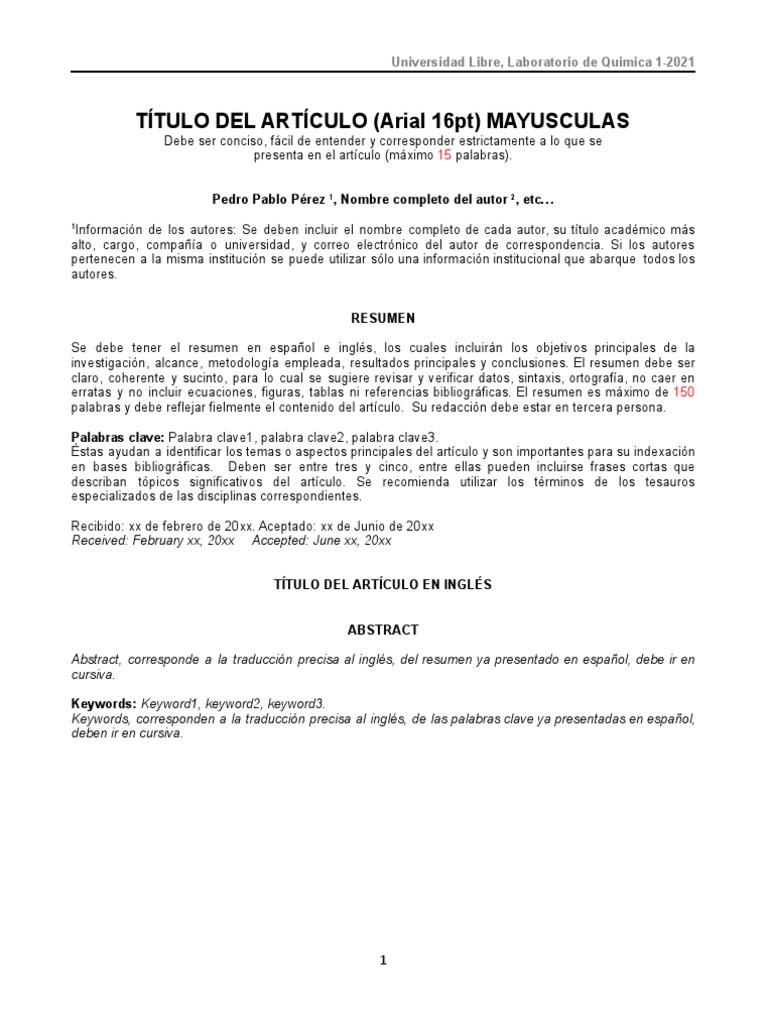 Formato Articulo.doc | PDF | Sumario abstracto) | Conocimiento