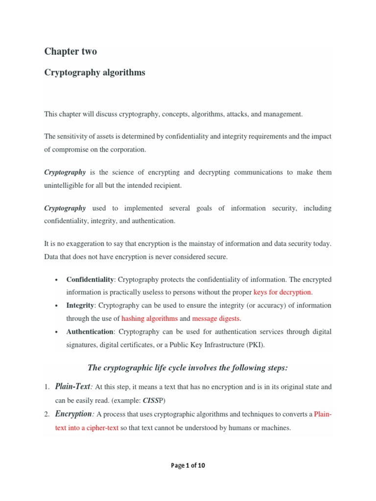Chapter 2 Computer Security1 Pdf Cryptography Public Key Cryptography 7659