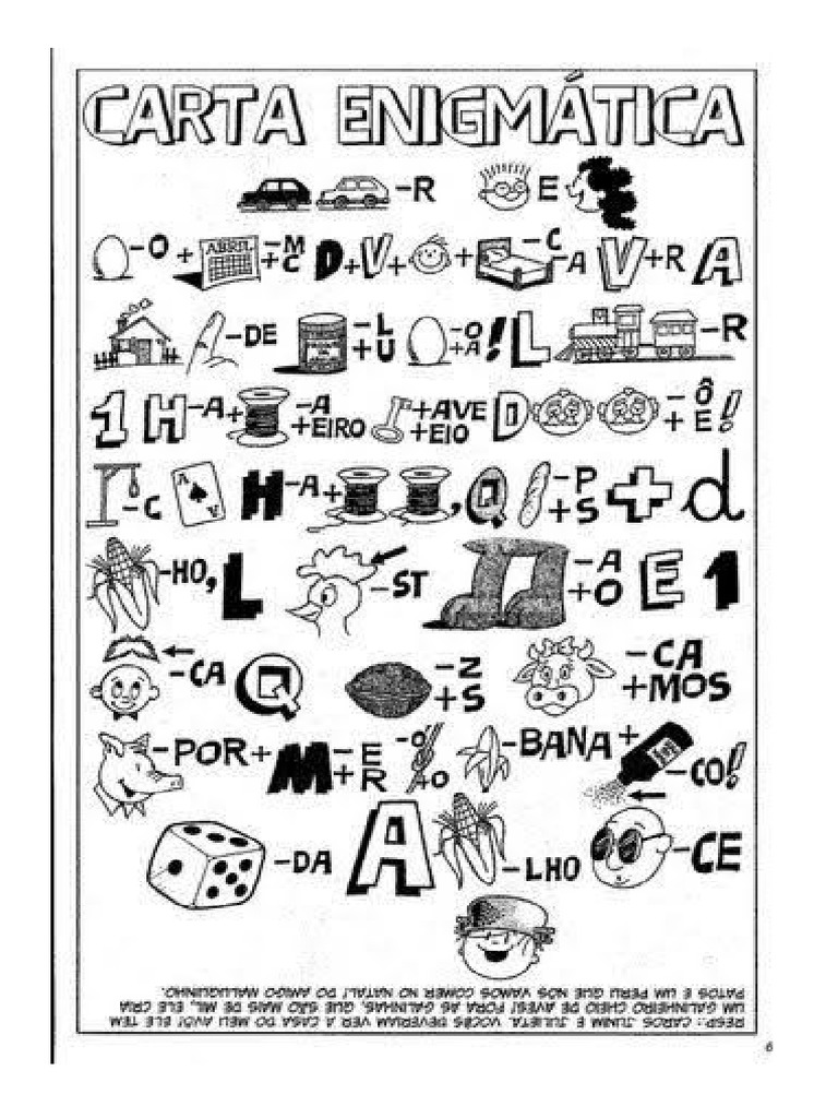 Carata Enigmática 1 | PDF