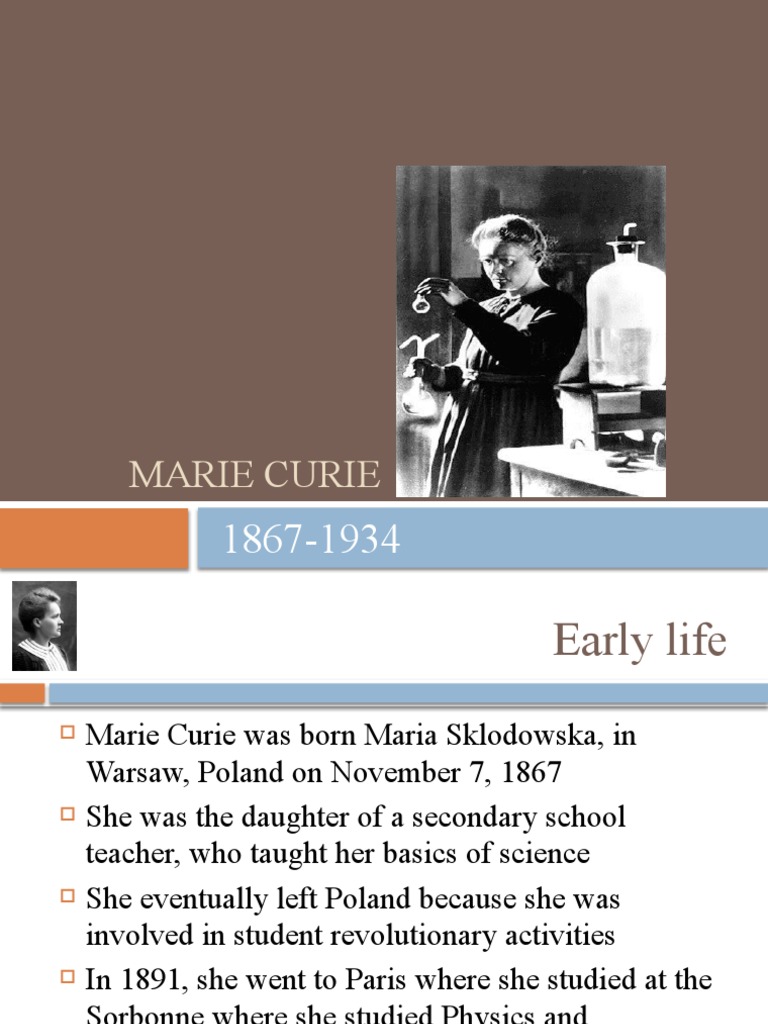 Marie Curie | PDF