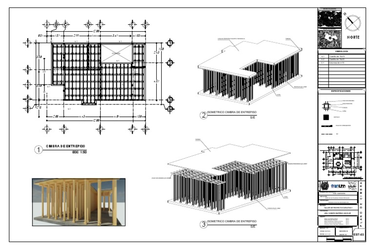 Plano de Cimbra de Entrepiso | PDF