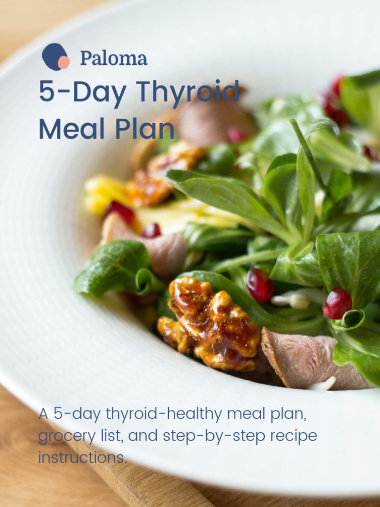 5 Day Meal Plan | PDF | Meal | Salad