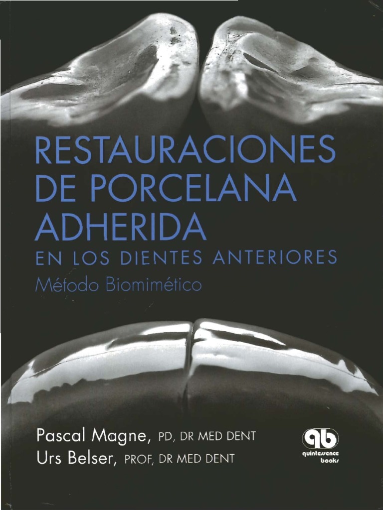 Porcelana Adherida Pascal Magne | PDF | Odontología | Ramas de Odontología
