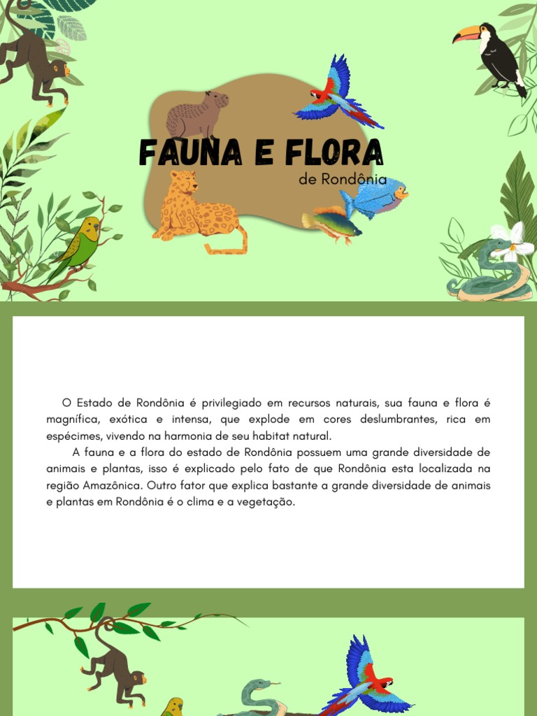 Fauna e Flora | PDF