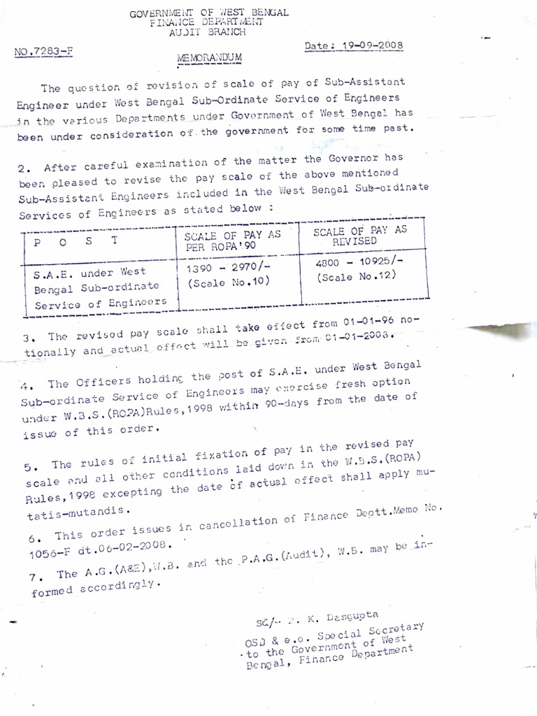 Group A Order of SAE | PDF