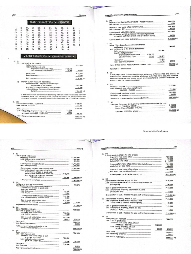 Dayag Hoba Prac Answer Key | PDF