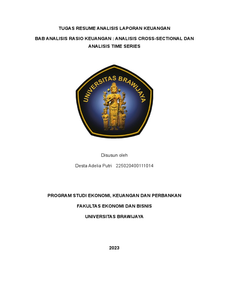 Alk Metode Cross Sectional Time Series | PDF