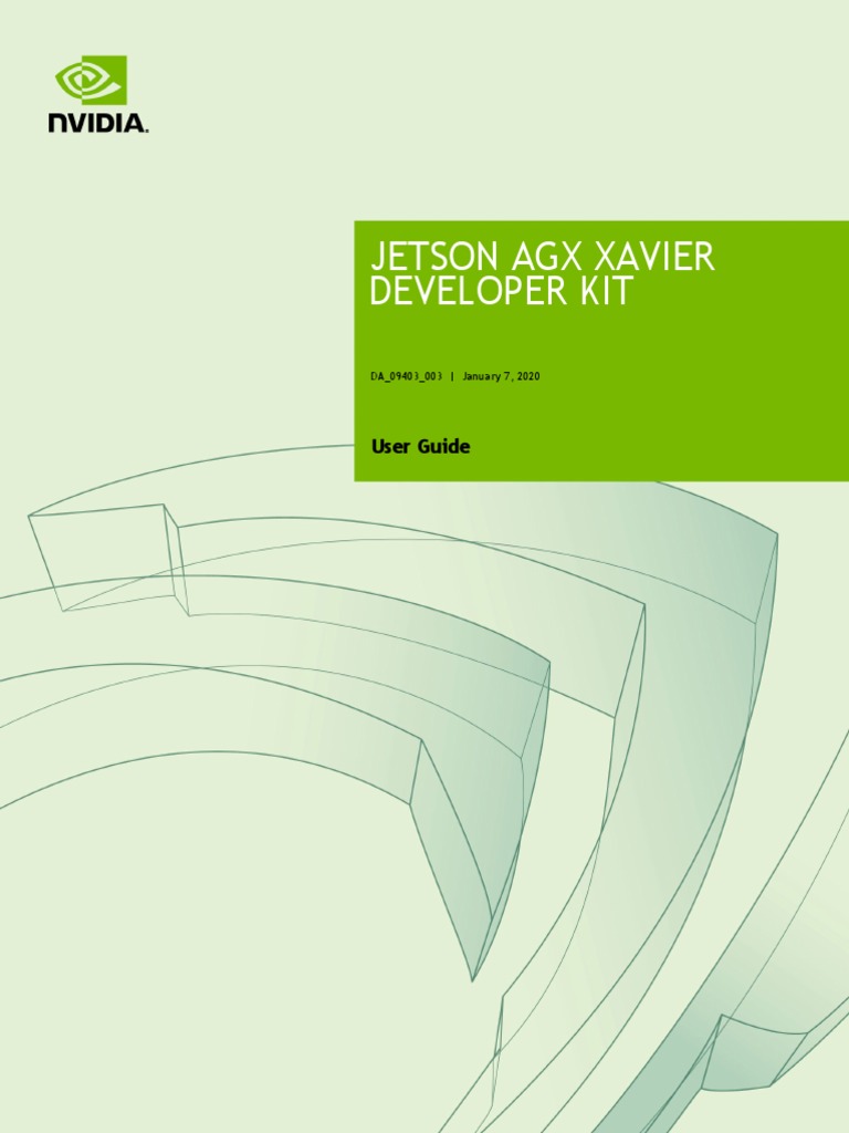 NV Jetson Agx Xavier Developer Kit User Guide | PDF | Usb | Linux