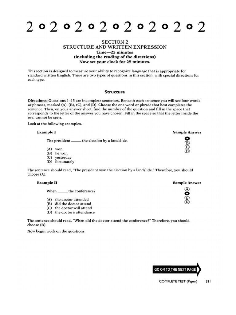 Meet 33 Structure Complete Test Pdf