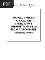 Baremos de Calificación Conners | PDF | Relaciones personales, crianza y desarrollo personal