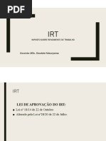 Tabela de Irt Actualizada | PDF