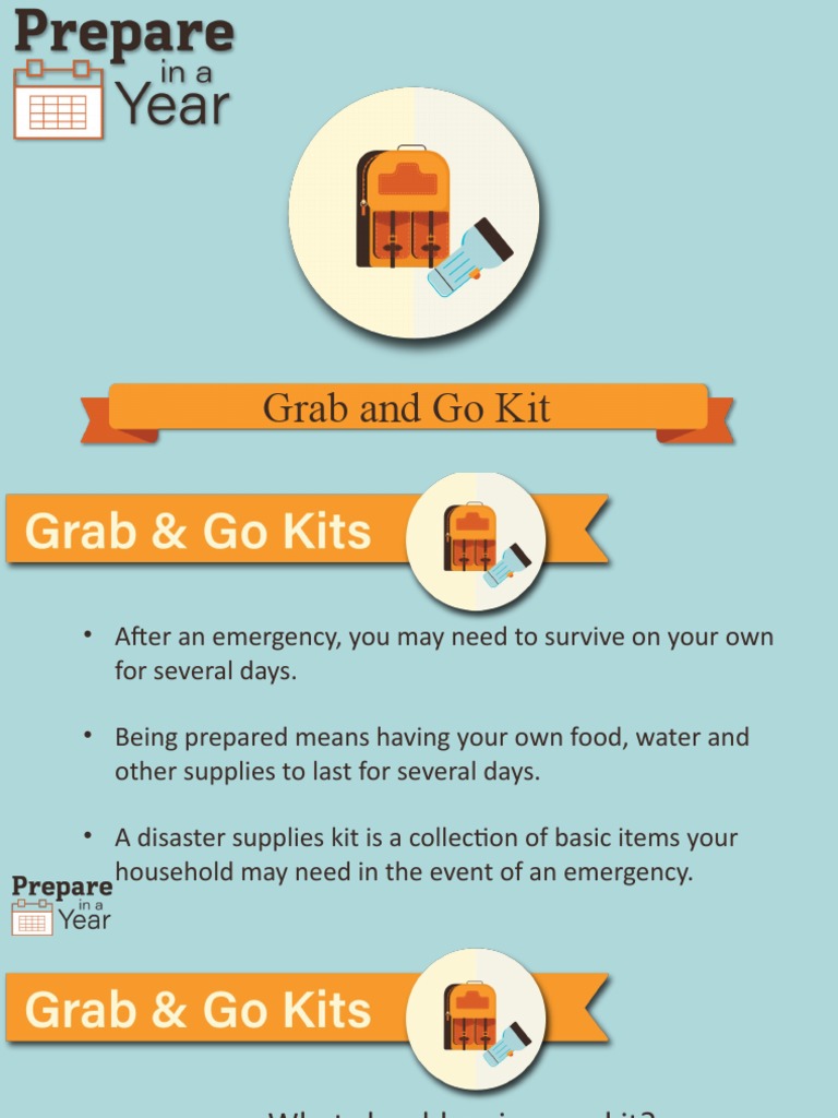 Grab and Go Kit | PDF