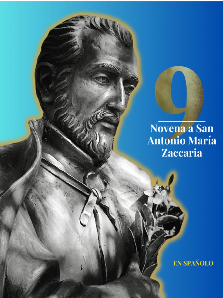 Novena A San Antonio María Zaccaria | PDF | Oración | Cristo (título)