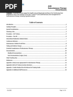 Subcutaneous Butterfly | PDF | Intravenous Therapy | Saline (Medicine)