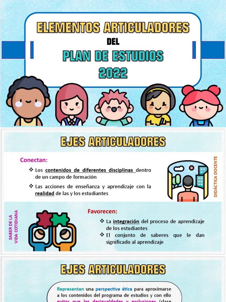 7 Ejes y Articulaciones Eddie | PDF | Inclusión (Educación) | Aprendizaje