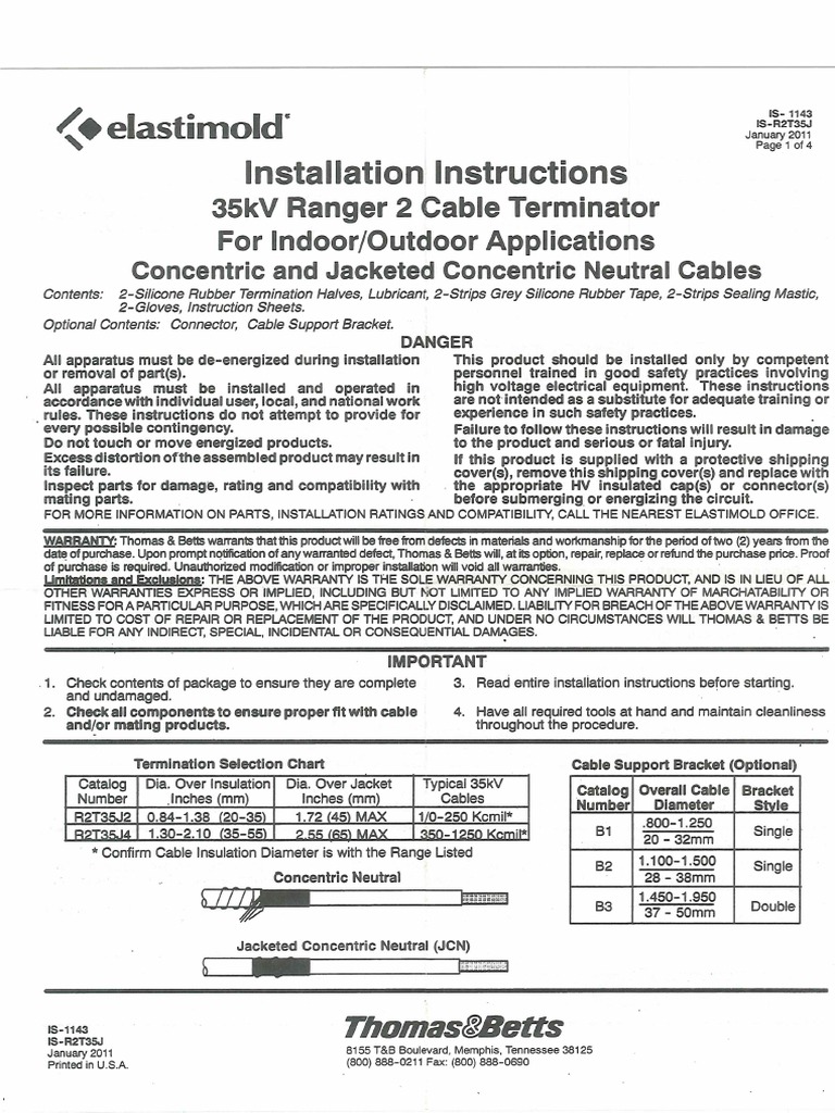 Manual de Instalacion Elestimold | PDF