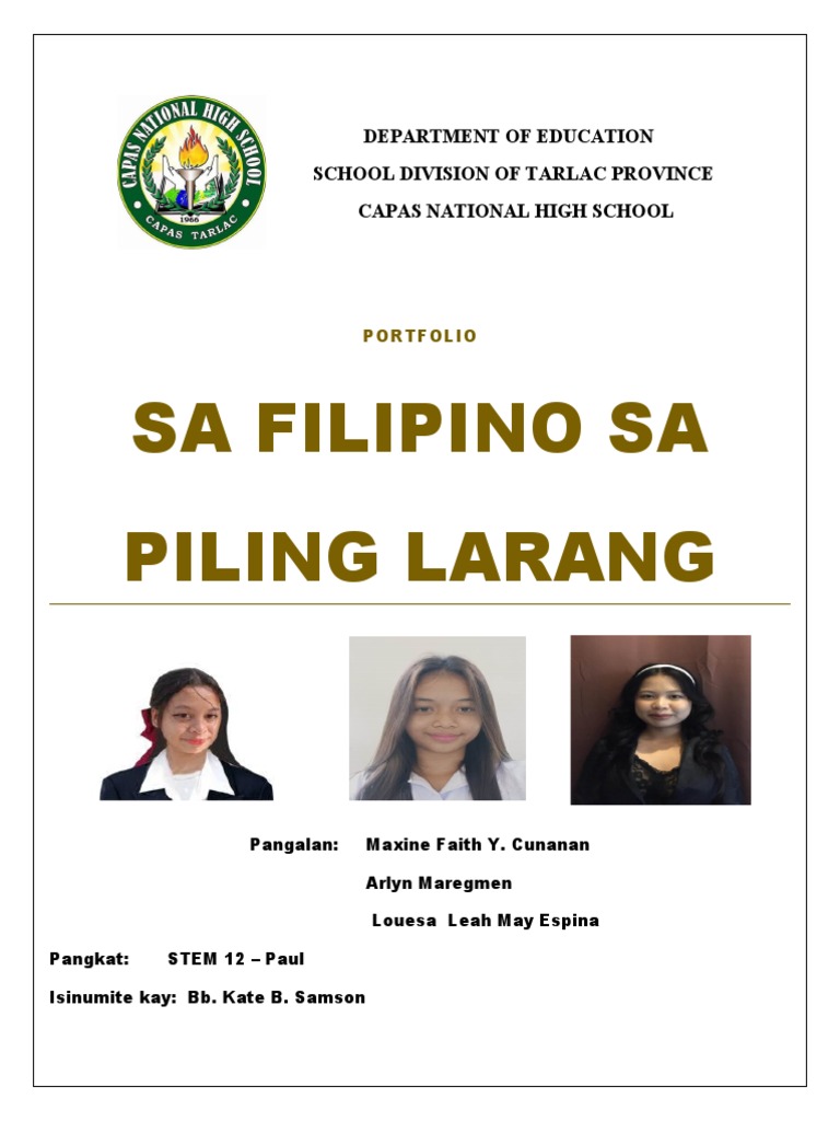 Piling Larang Abstrak | PDF