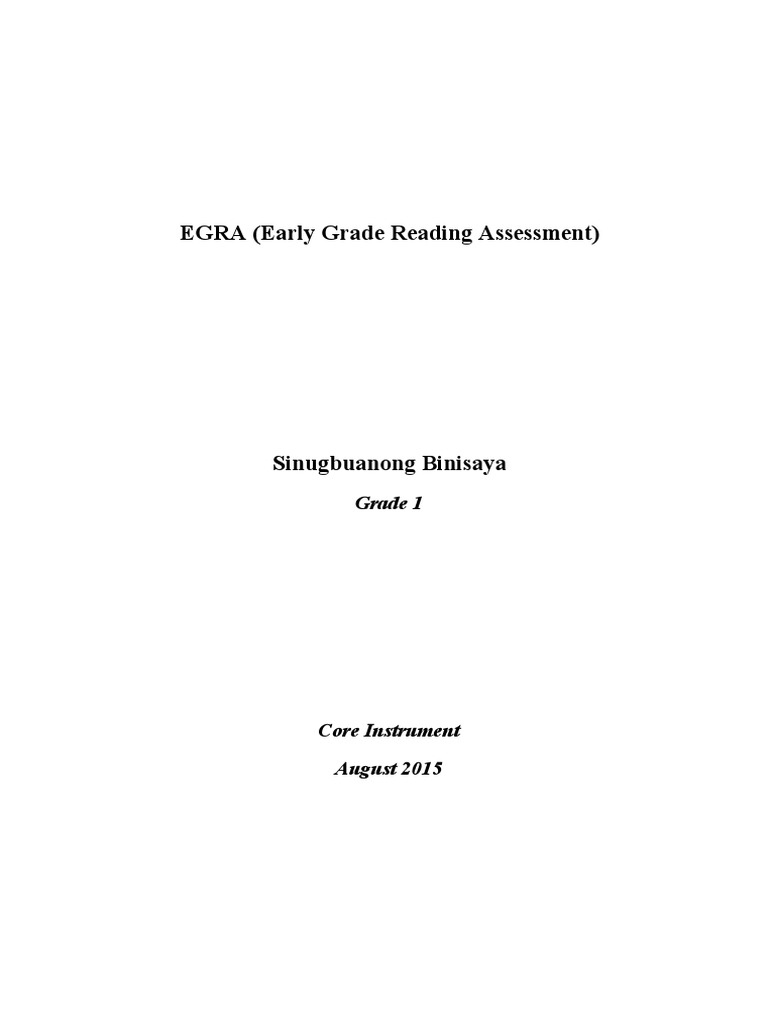 Core Instrument | PDF