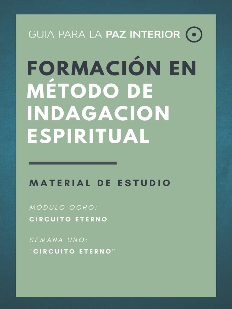 MIE Modulo Ocho Semana Uno 1 (1) | PDF | Metafísica