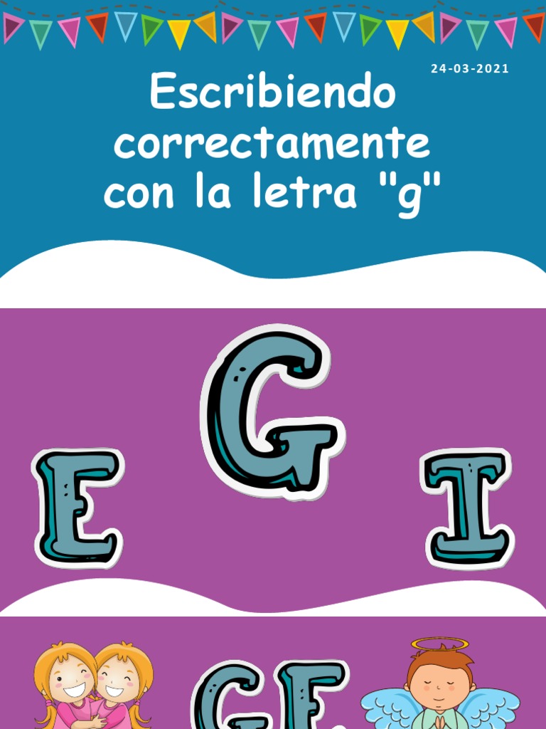 Lenguaje Ge Gi Gue Gui Güe Güi | PDF | Estudios de idiomas extranjeros