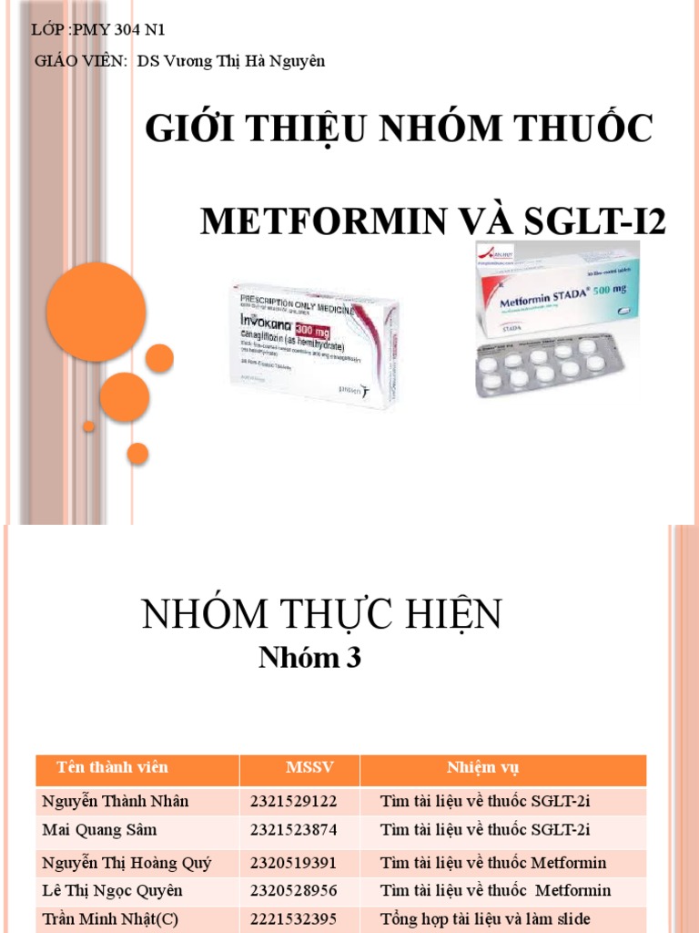 Metformin Và SGLT2i | PDF