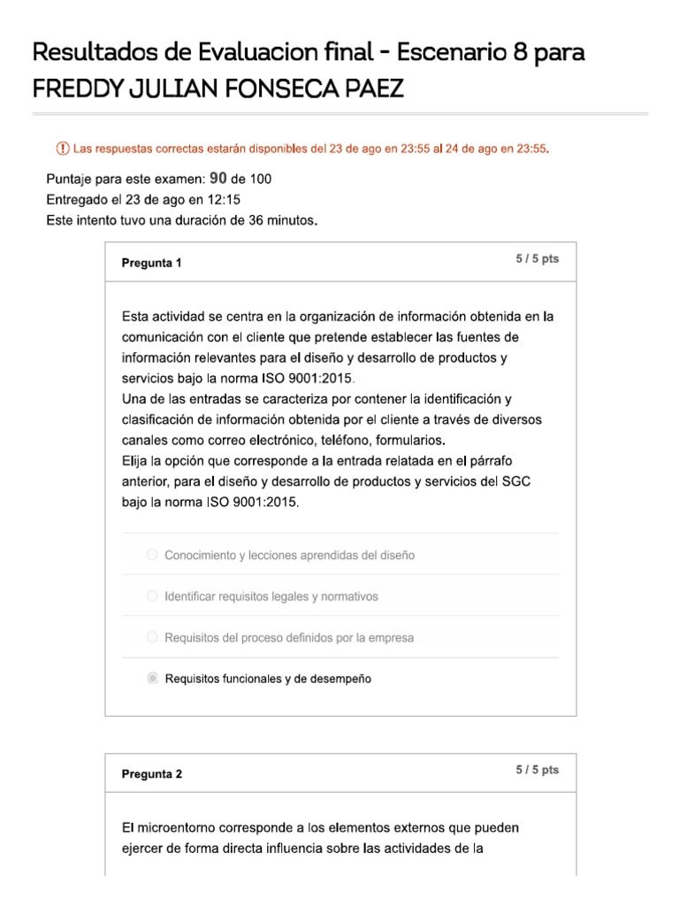 Quiz Final Julian | PDF