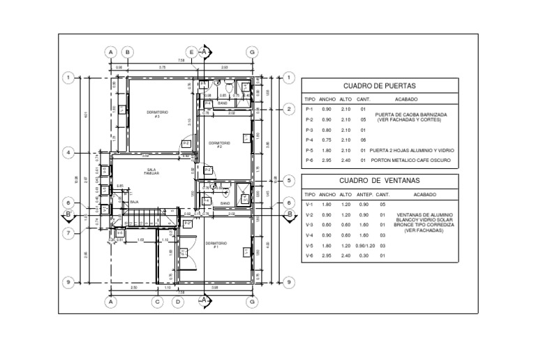 Plano Constructivo Nivel 2 Esc1.75 | PDF