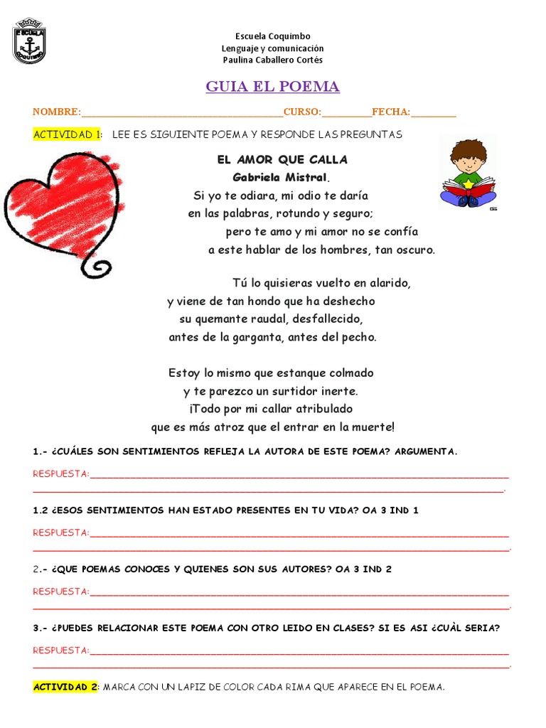 Guia El Poema | PDF