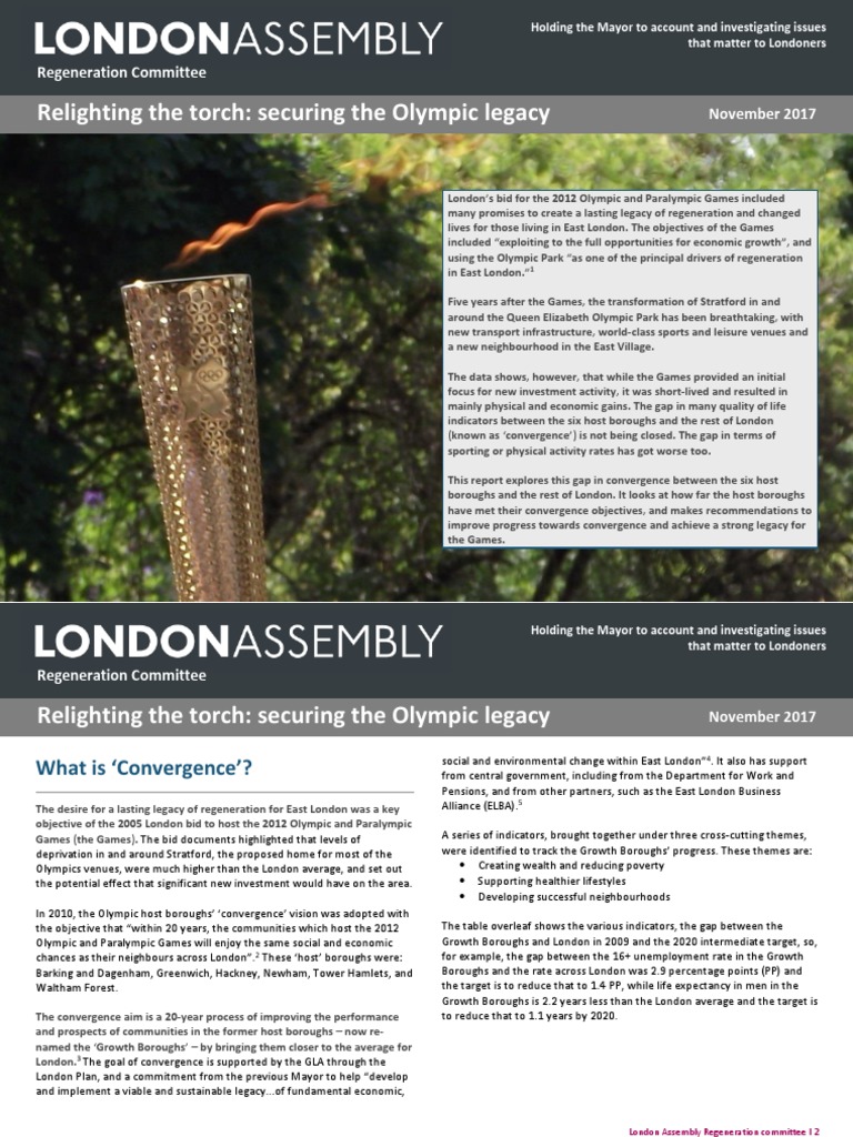 London Assembly Regeneration | PDF | Poverty | Poverty & Homelessness