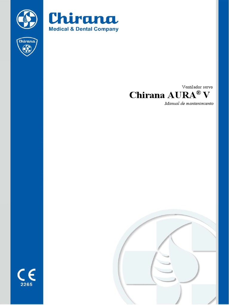 Chirana AURA V - Manual de Mantenimiento | PDF | Sistema respiratorio ...