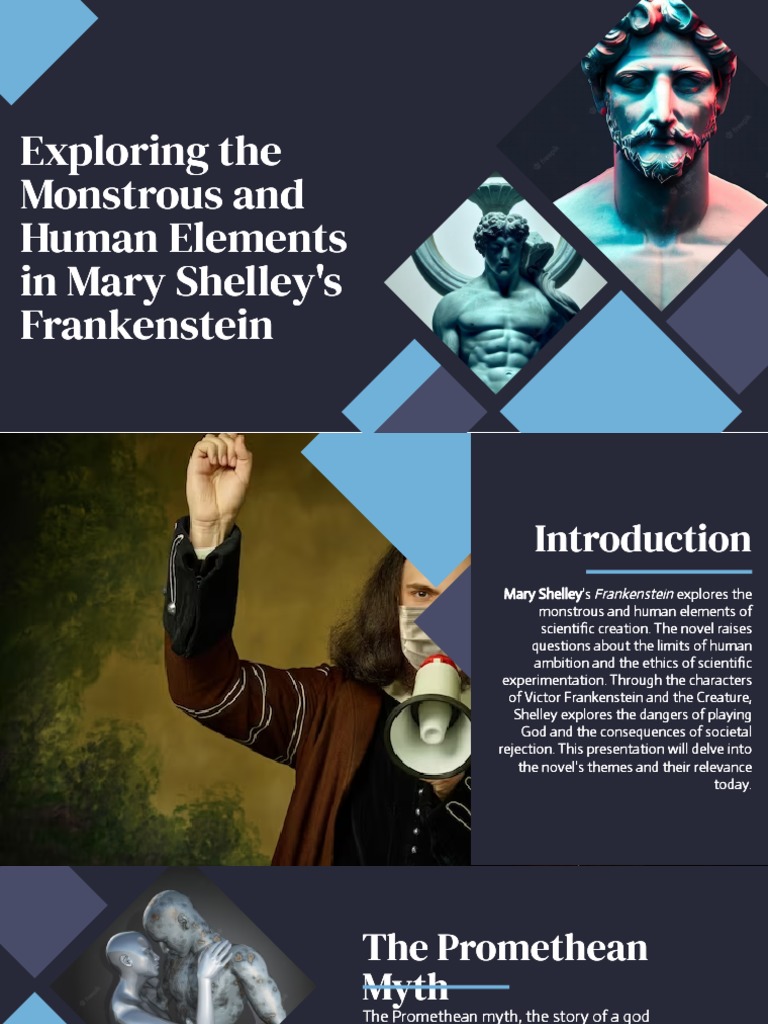 Wepik Exploring The Monstrous and Human Elements in Mary Shelleys ...