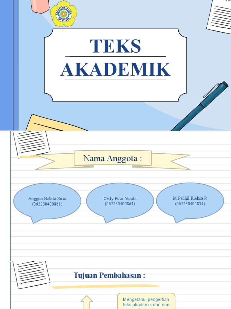 Teks Akademik | PDF