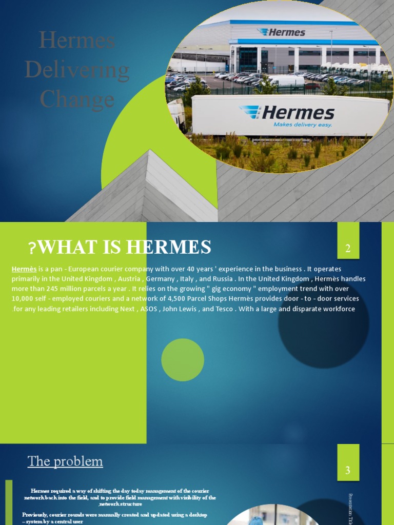 Hermes Courier Network Optimization Solutions | PDF | Computing | Business