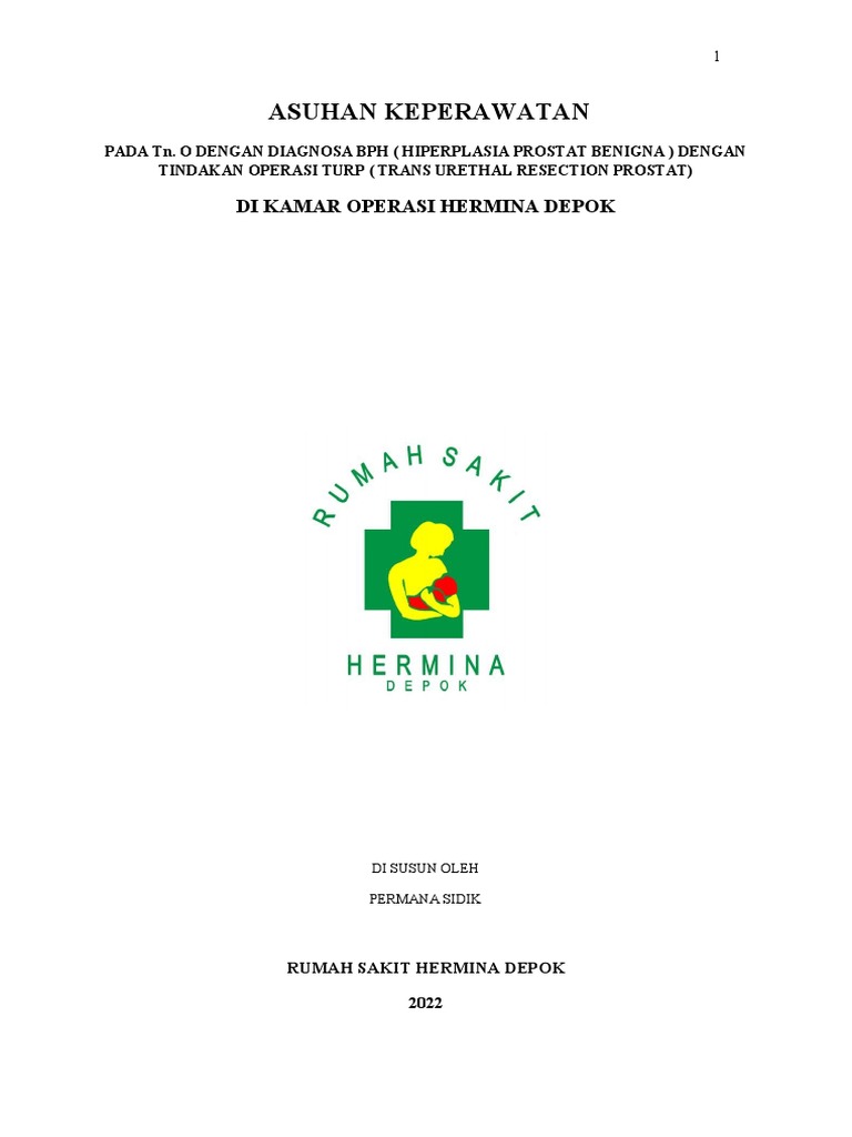 Asuhan Keperawatan Pasca Operasi TURP | PDF