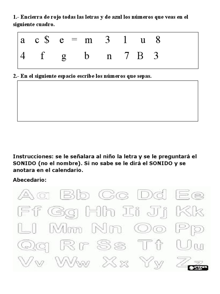 Cuadernillo para Niños Presilábicos y Silábicos | PDF
