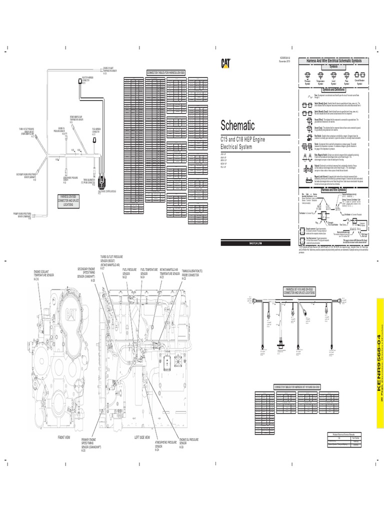 Diagrama Electrico C18 Industrial | PDF | Switch | Electrical Connector