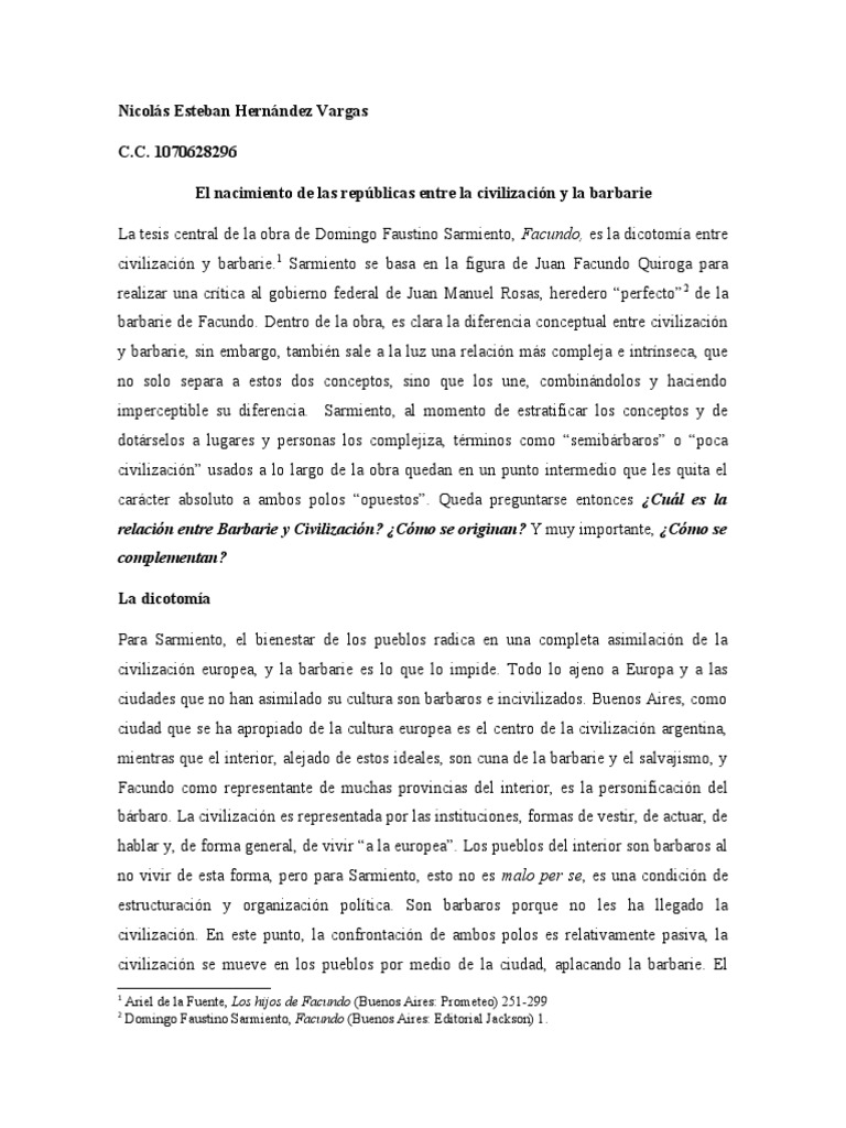 Facundo | PDF | Argentina