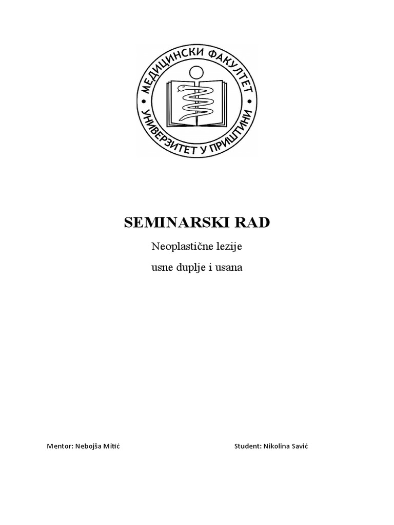 Neoplastične Lezije | PDF