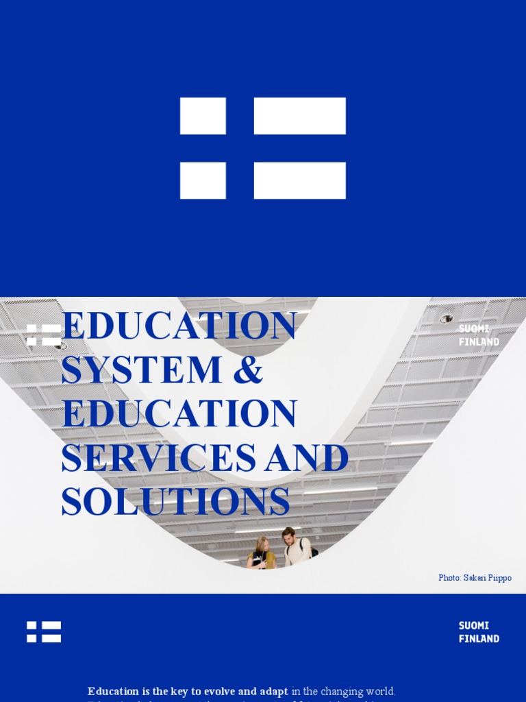 The Finnish Education System Education Services and Solutions 1 | PDF ...