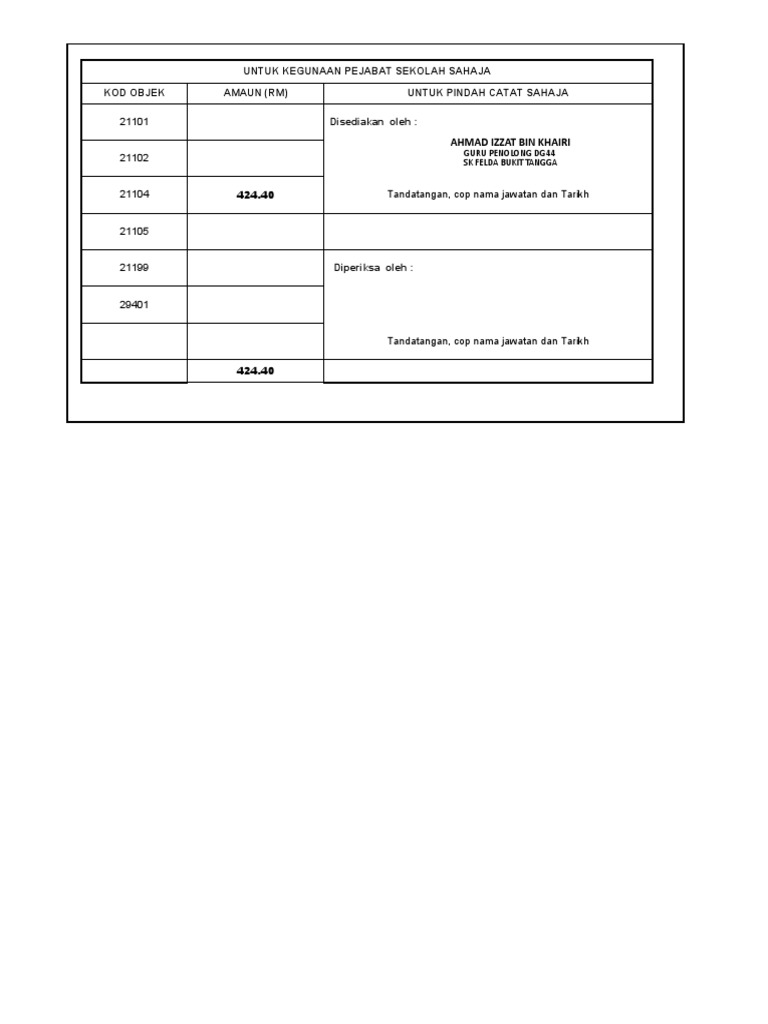 No 2. Slip Baucer Bayaran TNT | PDF