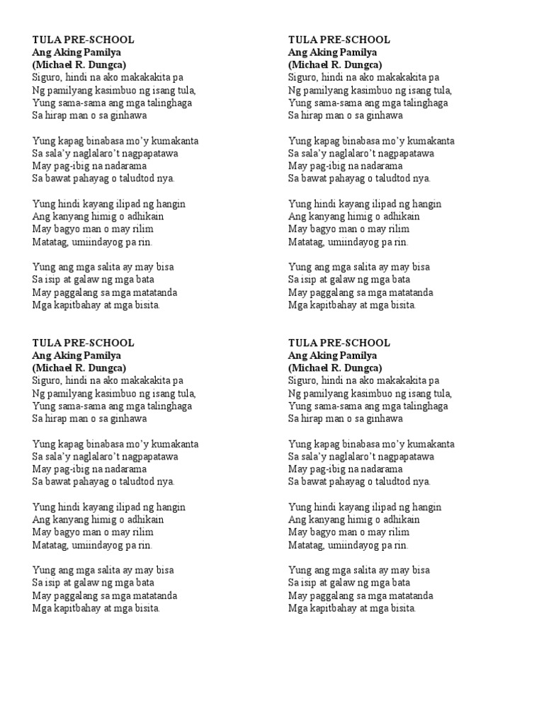 Tula Pre School | PDF