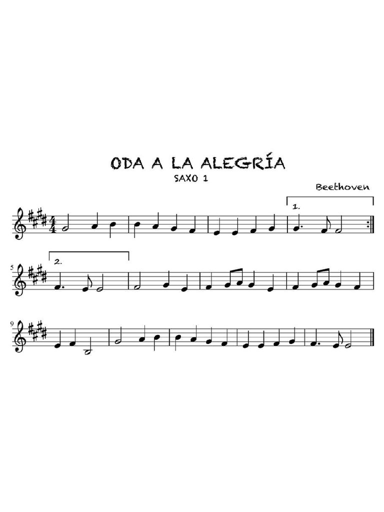 Oda La Alegria | PDF