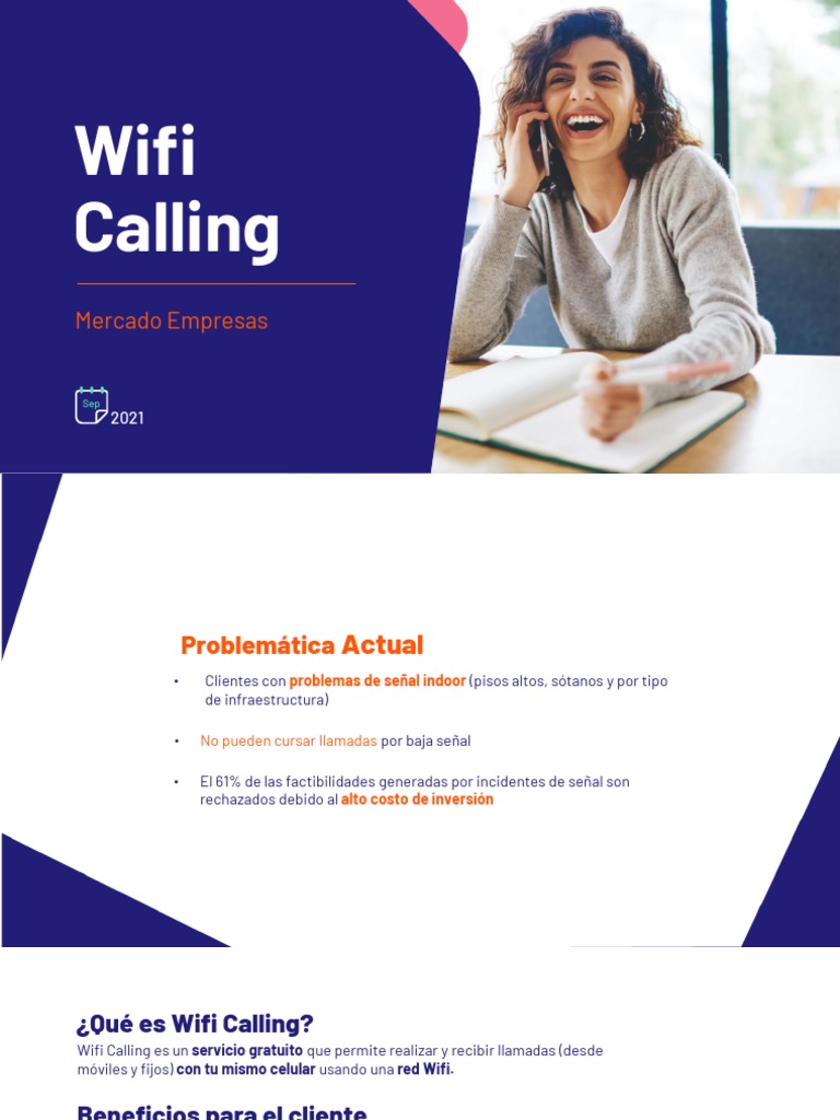 Wifi Calling Kick Off Final | Descargar gratis PDF | Yo telefono | Teléfonos móviles