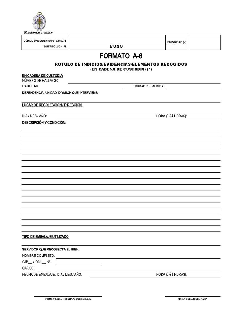 Formato - A-6 A-7 Actual | PDF