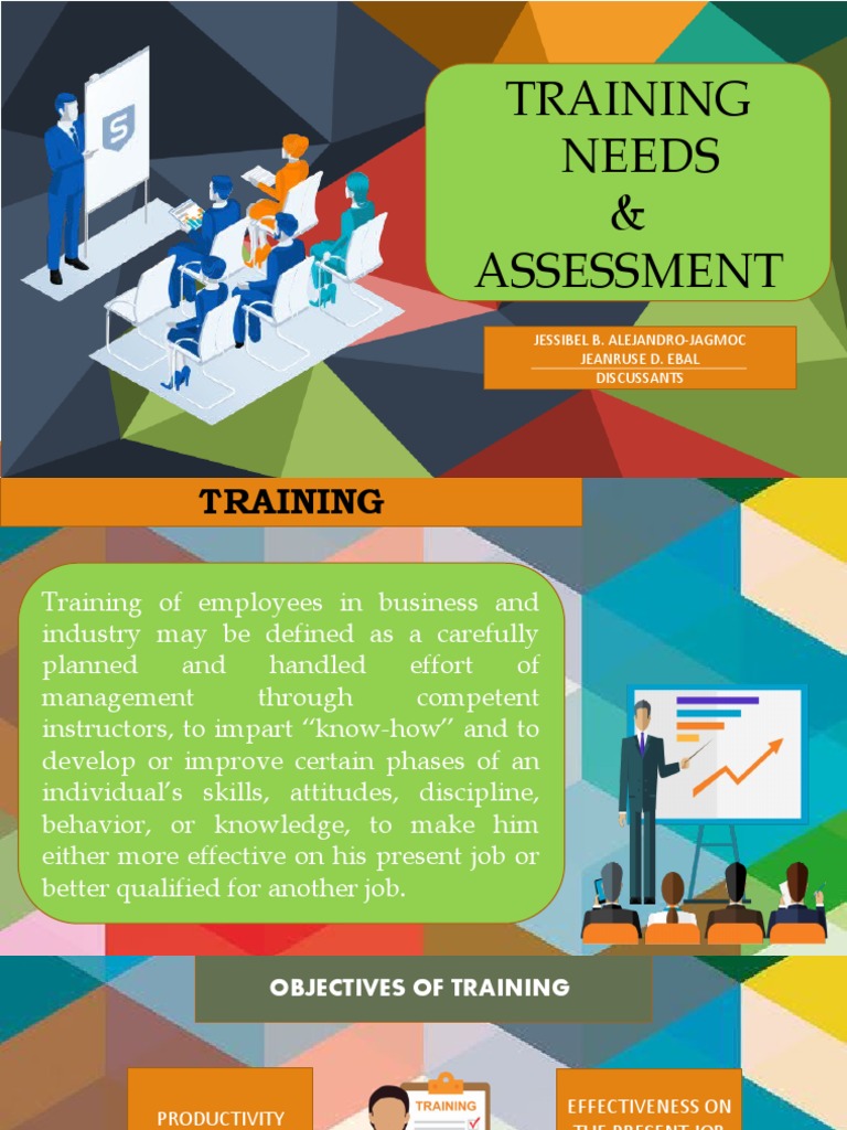 Edad-205 Trainings & Needs Assessment | PDF | Cognition | Cognitive Science