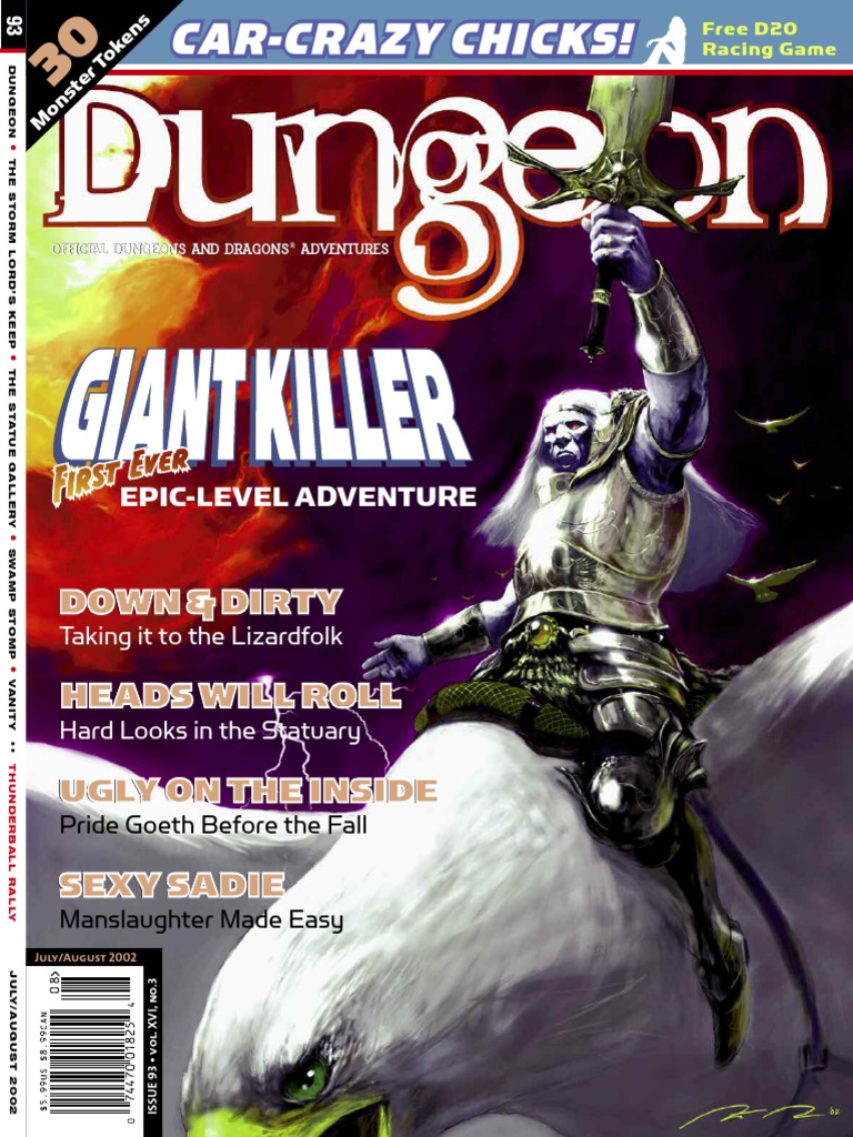 Dungeon Magazine #093 | PDF | Dungeons & Dragons | Wizards Of The Coast