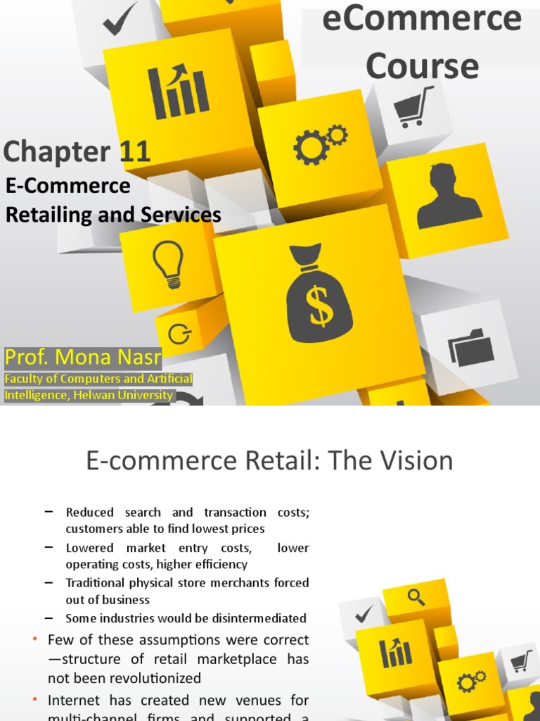 ECommerce - Prof. Mona Nasr Chapter 11 | PDF | E Commerce | Retail