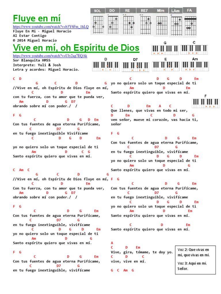 Fluye en Mí - 2 | PDF