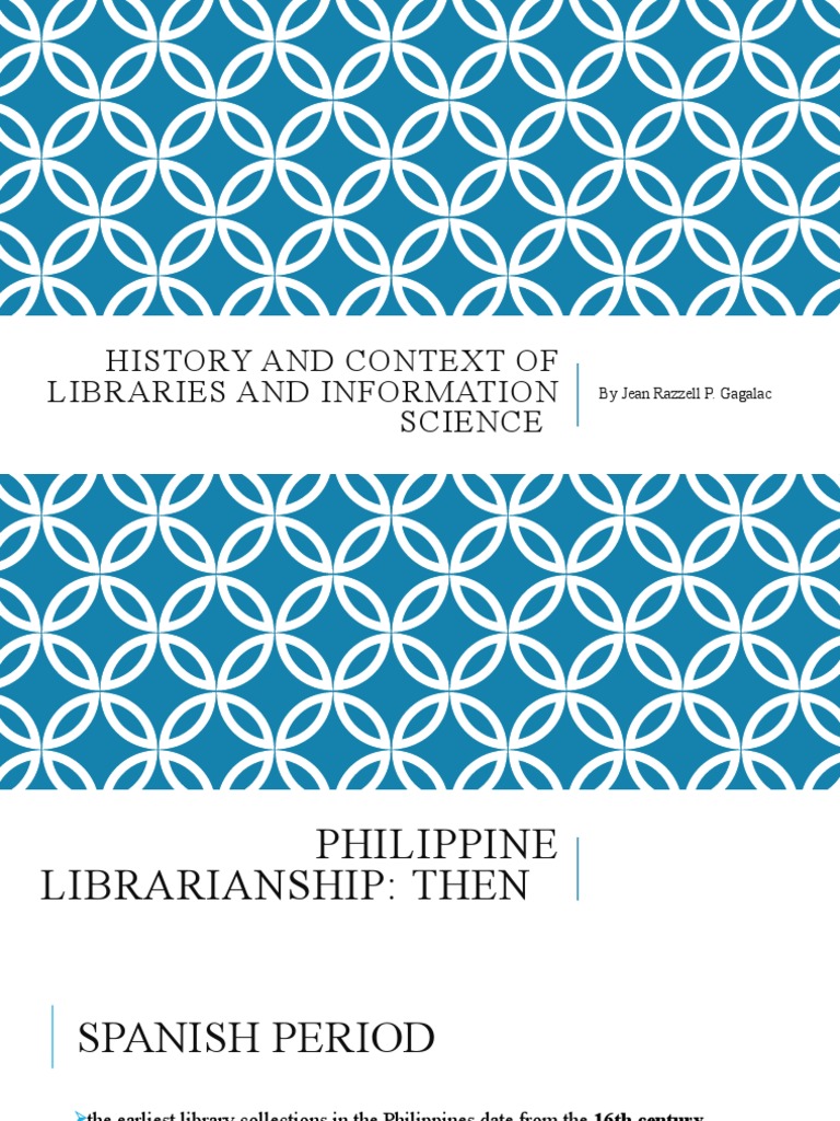 History and Context of Libraries and Information Science | PDF | Library Science | Profession